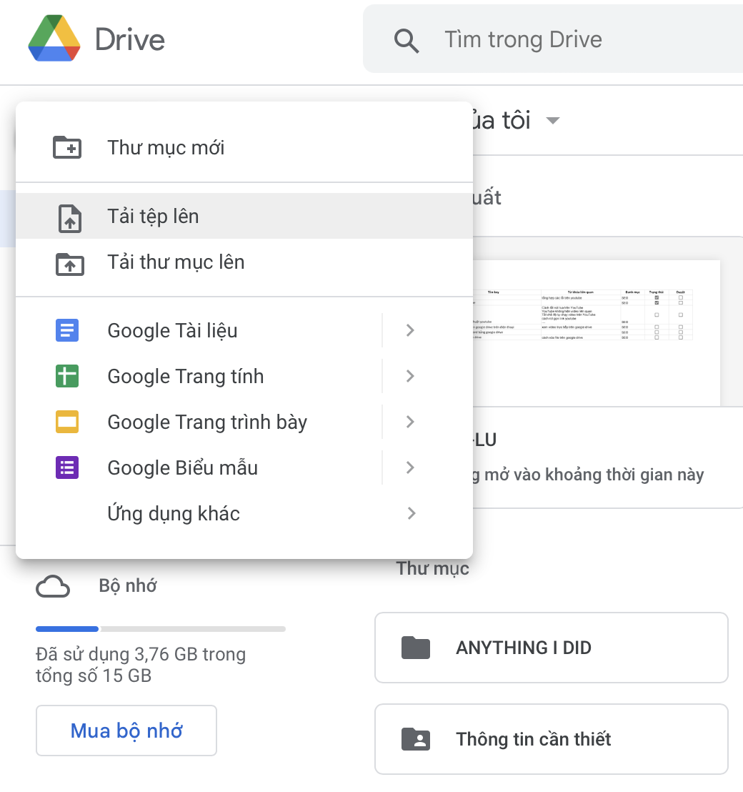 Cách chuyển PDF sang Word bằng Google Drive cực kì đơn giản